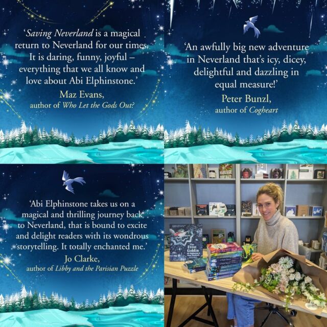 SAVING NEVERLAND: talk & book signing - Abi Elphinstone